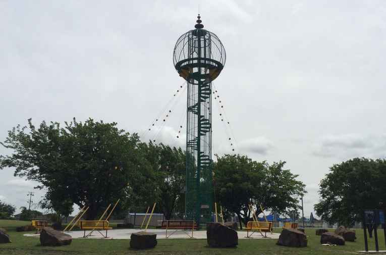 Sooner Park Play Tower by Bruce Goff | Explore Bartlesville, OK ...